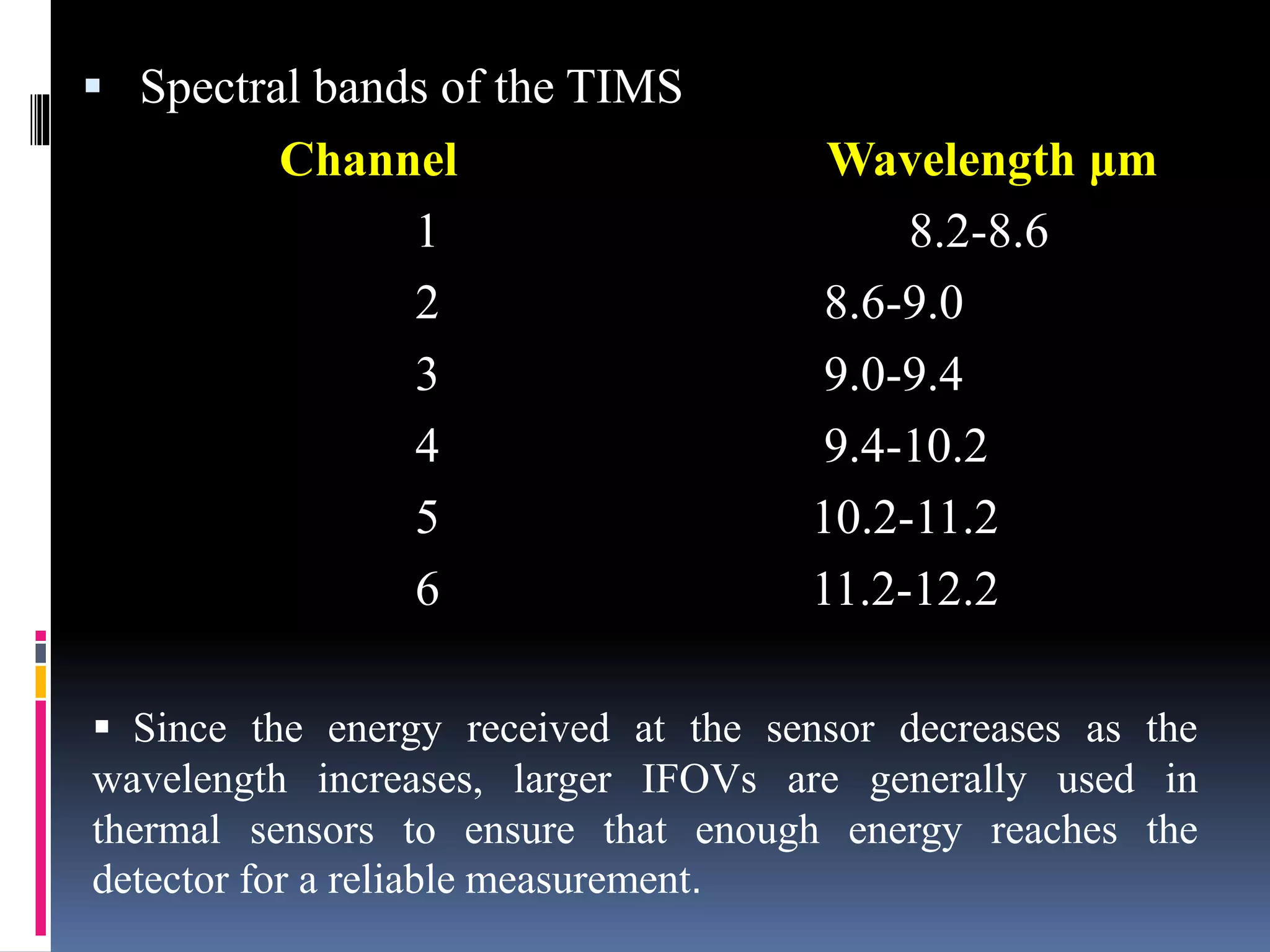 Remote sensing - Scanners | PPTX