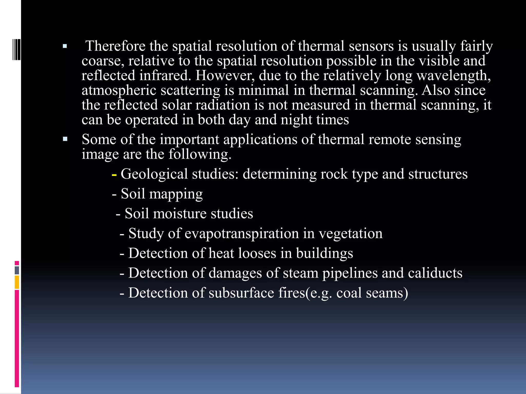 Remote sensing - Scanners | PPTX