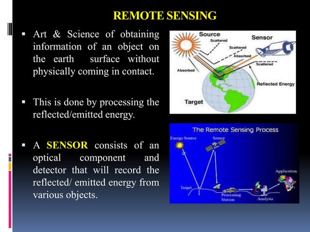 Remote sensing - Scanners | PPTX