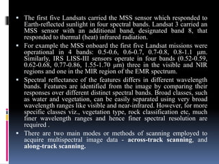 Remote sensing - Scanners | PPTX