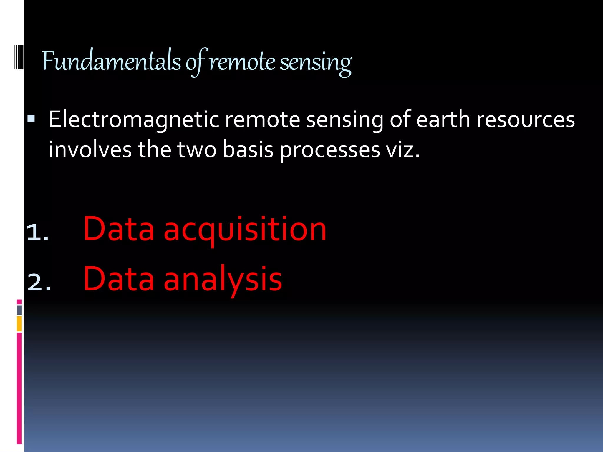 Remote sensing | PPTX