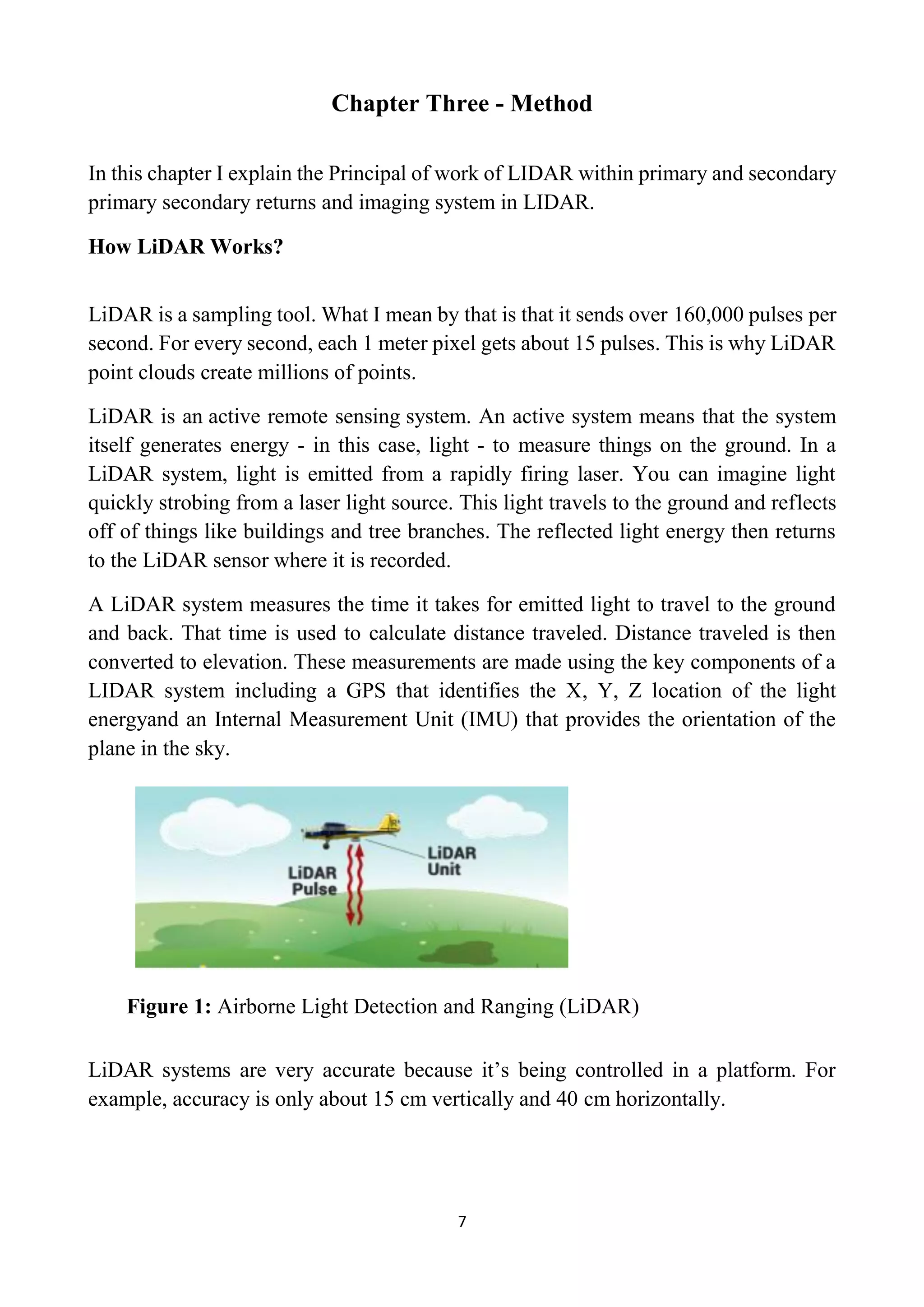 Differentiation between primary and secondary LIDAR system of Remote ...