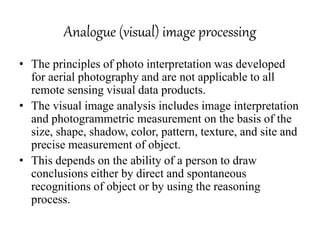 Remote sensing | PPT