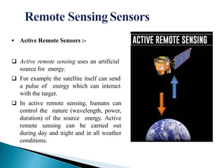 REMOTE SENSING........btech civil ..pptx