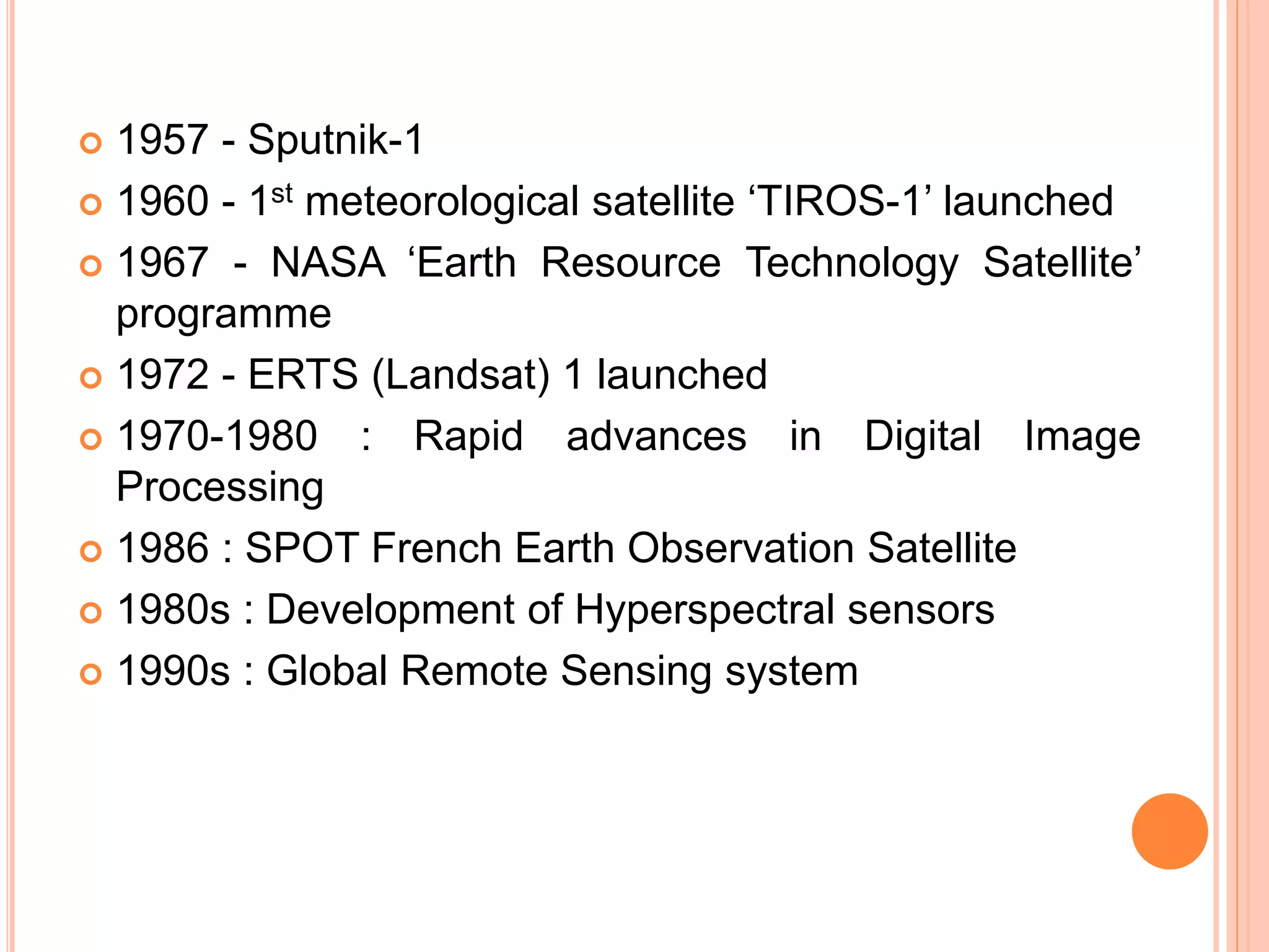Remote sensing concept, history and principles | PPTX