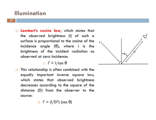 Remote sensing principles-spectral signature-spectural range | PDF ...