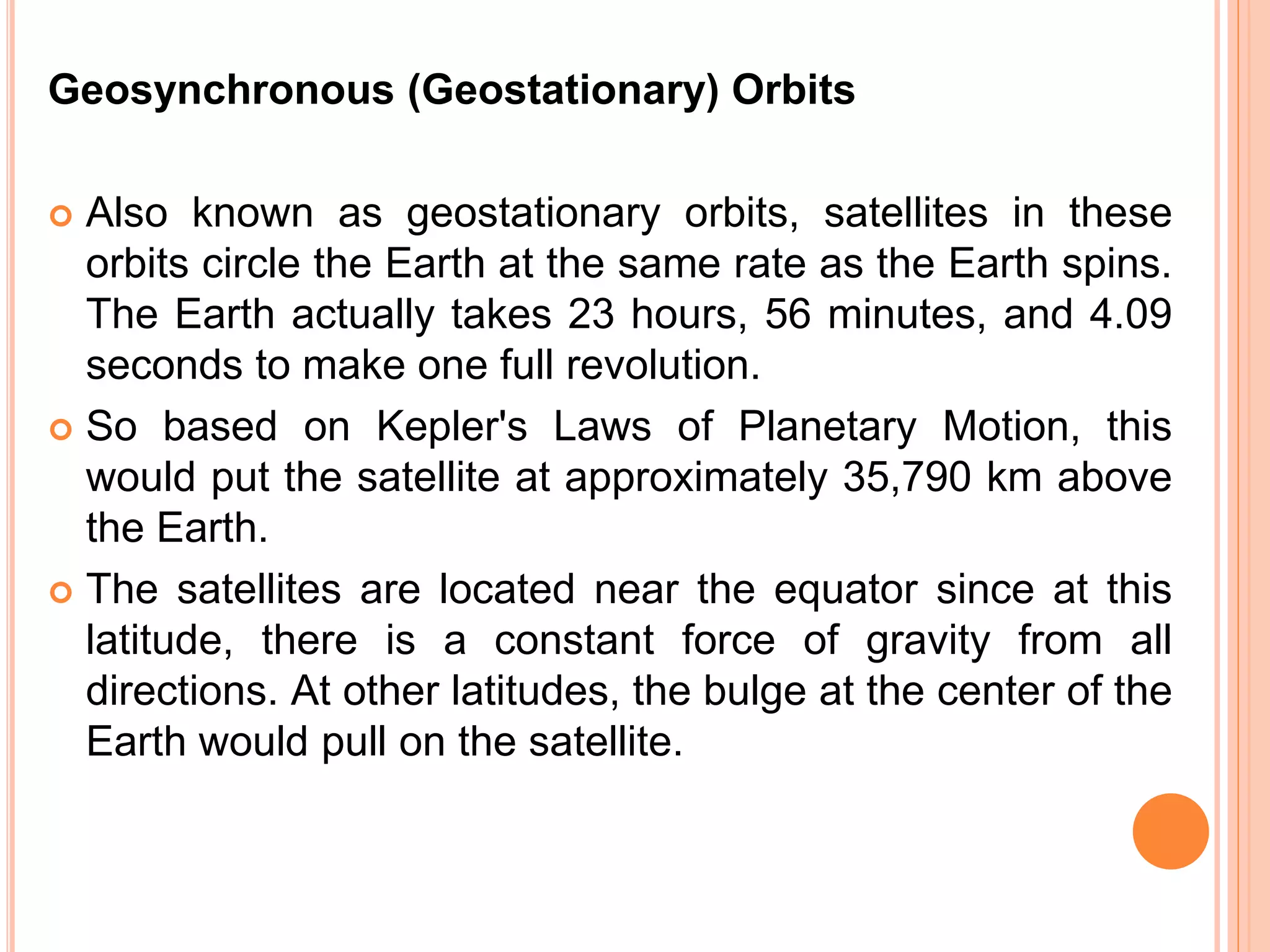 Remote sensing - Sensors, Platforms and Satellite orbits | PPTX
