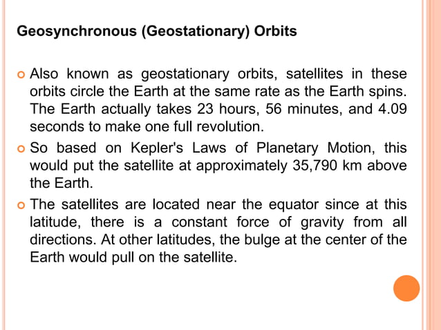 Remote sensing - Sensors, Platforms and Satellite orbits | PPTX ...