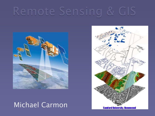 Remote sensing and gis | PPTX | Cameras and Camcorders | Consumer ...