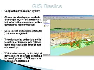 Remote sensing and gis | PPTX
