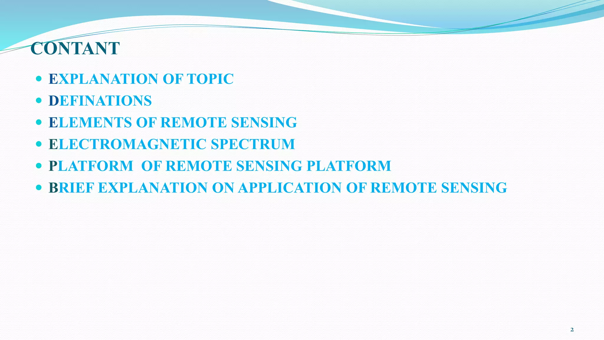 Remote sensing and Gis | PPT