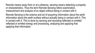 Description Working of Remote sensing and GIS .pptx