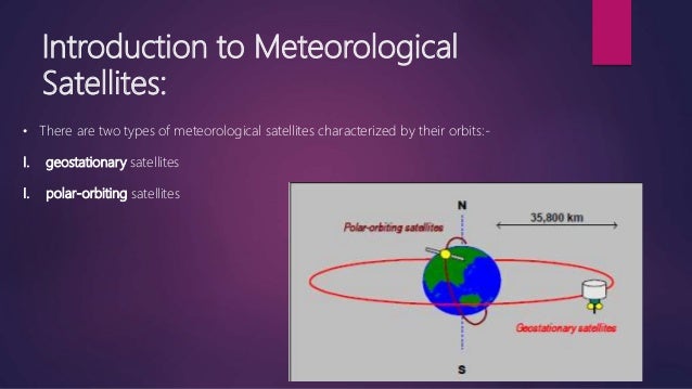 Remote Sensing And Weather Forecasting