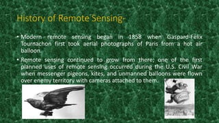 Presentation on Remote sensing | PPT