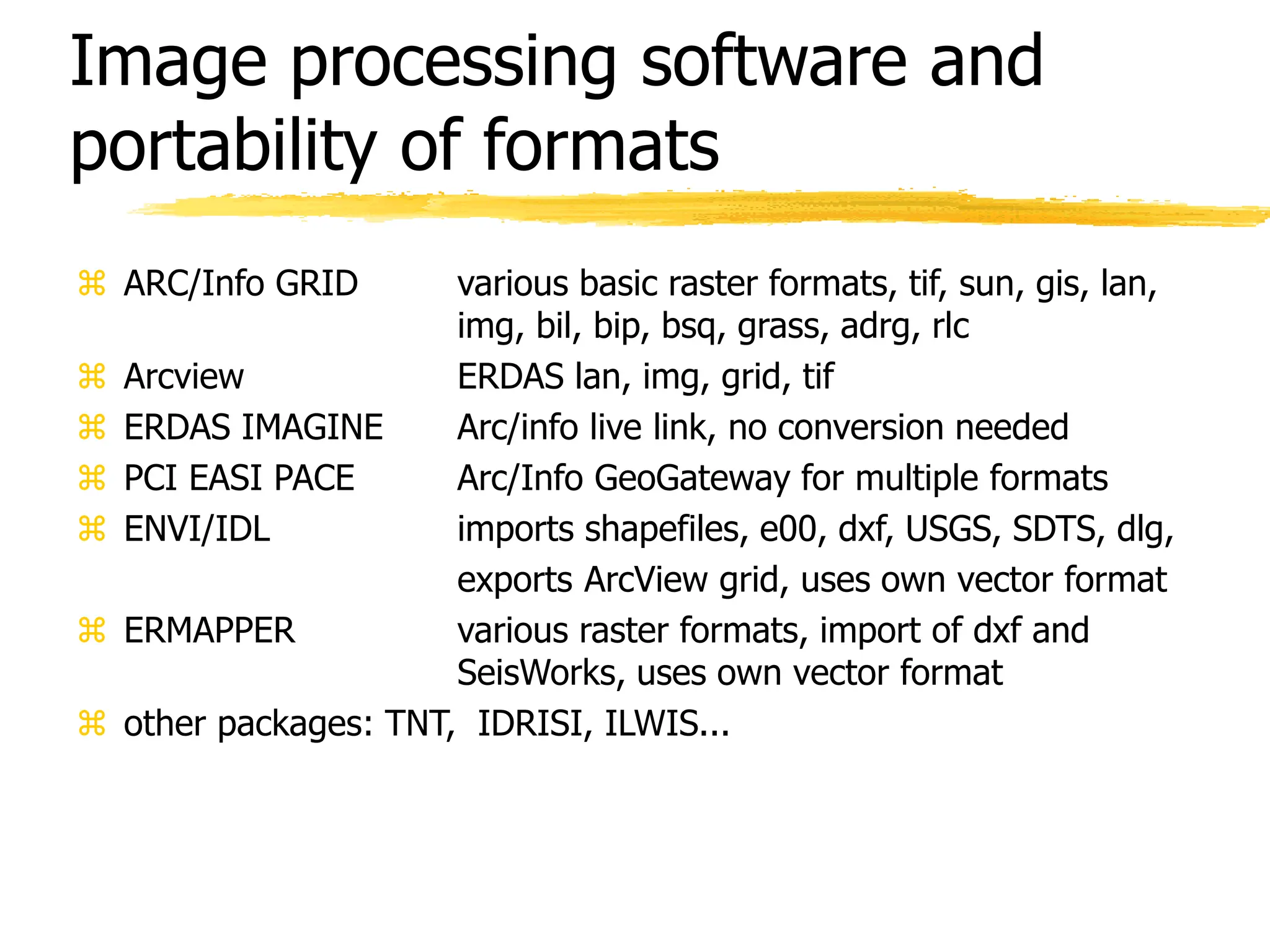 remote sensing data types, Optical scanners spectrometers and ...