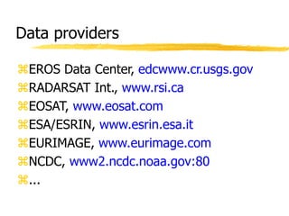 remote sensing data types, Optical scanners spectrometers and altimeters | PPT