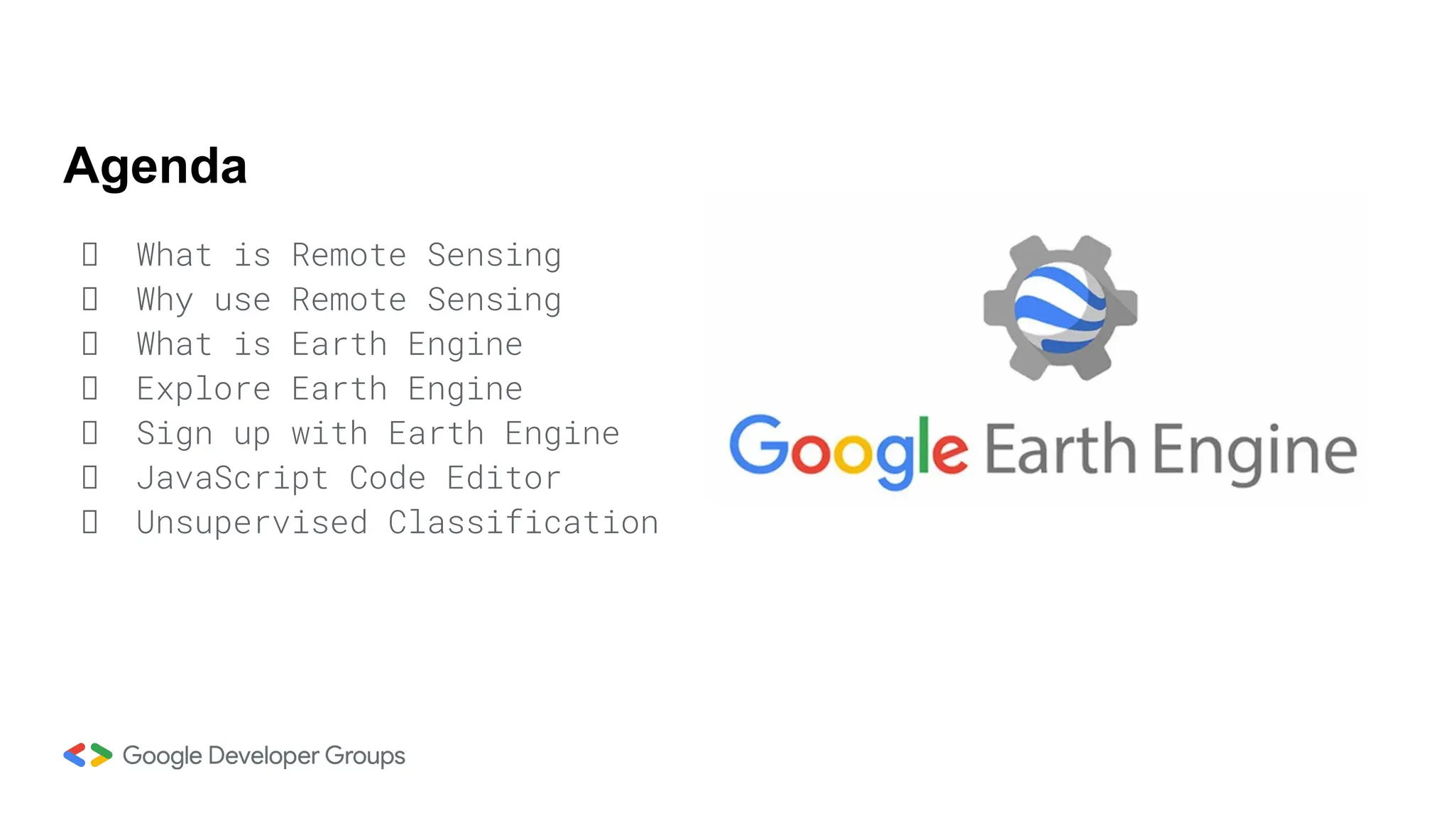 Remote Sensing for Land Cover Mapping in Google Earth Engine ...