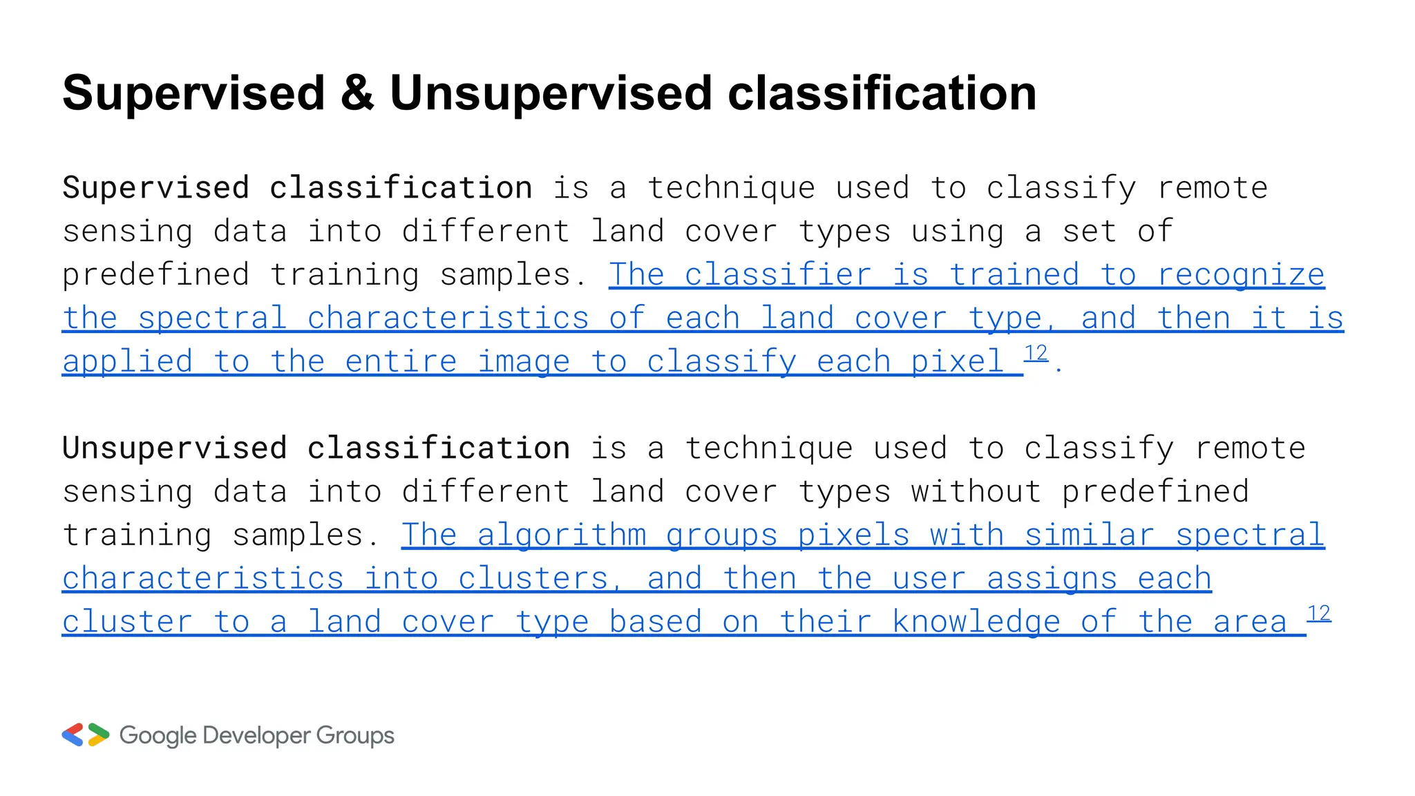 Remote Sensing for Land Cover Mapping in Google Earth Engine ...