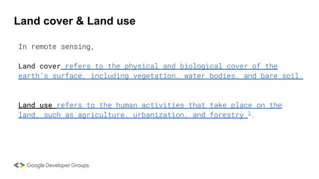 Remote Sensing for Land Cover Mapping in Google Earth Engine ...