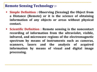 Remote Sensing and GIS Techniques | PDF