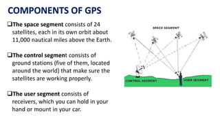 Remote sensing, GPS and GIS ppt | PPTX