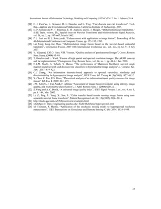 Remote sensing image fusion using contourlet transform with sharp frequency localization | PDF