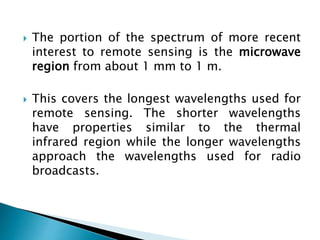 Introduction to Remote Sensing- by Wankie Richman | PPT