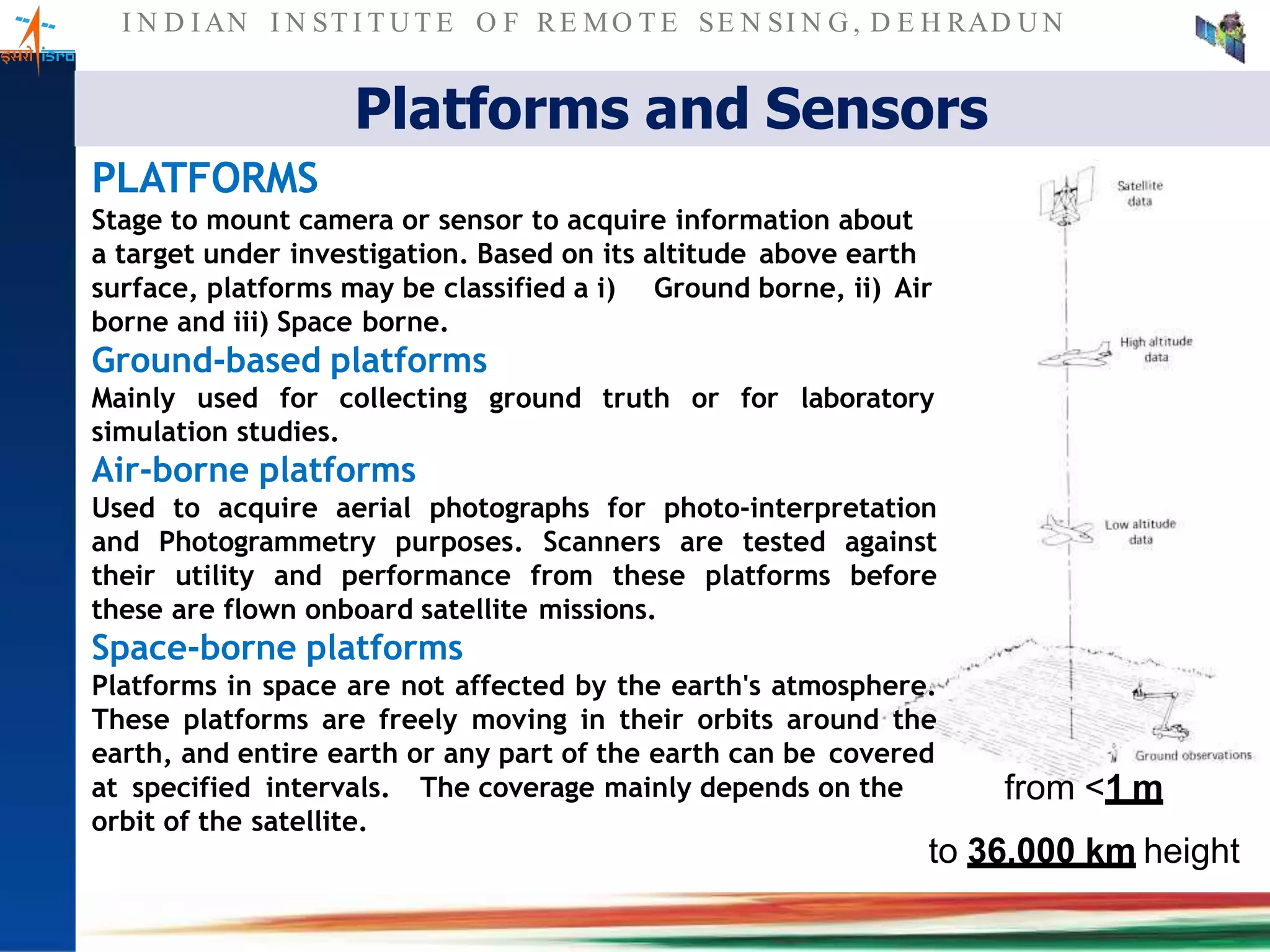 Remote sensing overview | PPTX