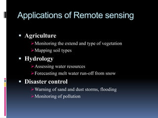 Remote sensing ppt | PPTX