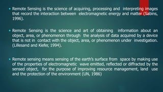 Remote Sensing Presentation.pptx | Science