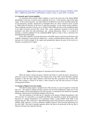 Remote sensing satellite data demodulation and bit synchronization 2 | PDF