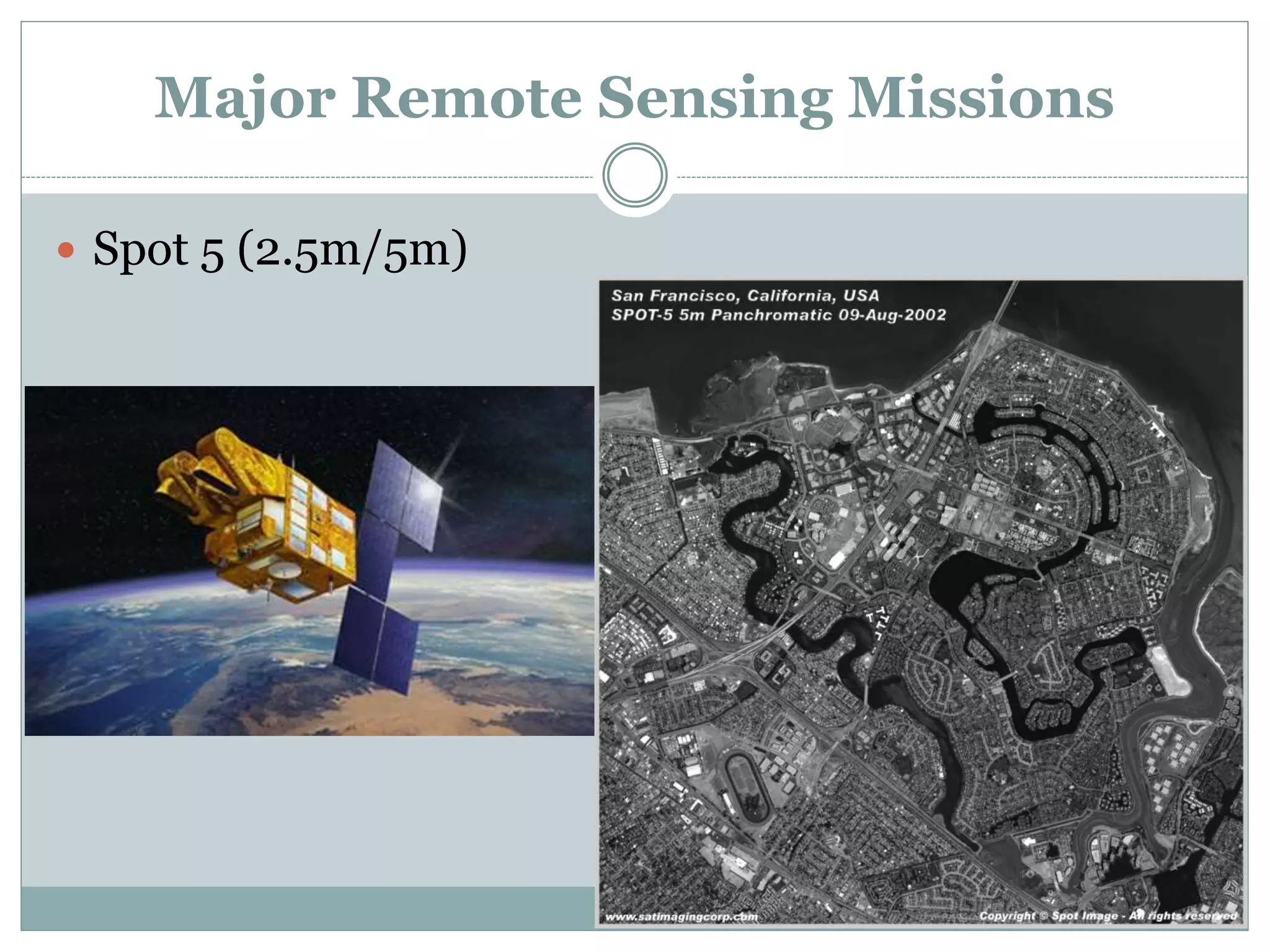 A Brief Introduction to Remote Sensing Satellites | PPSX