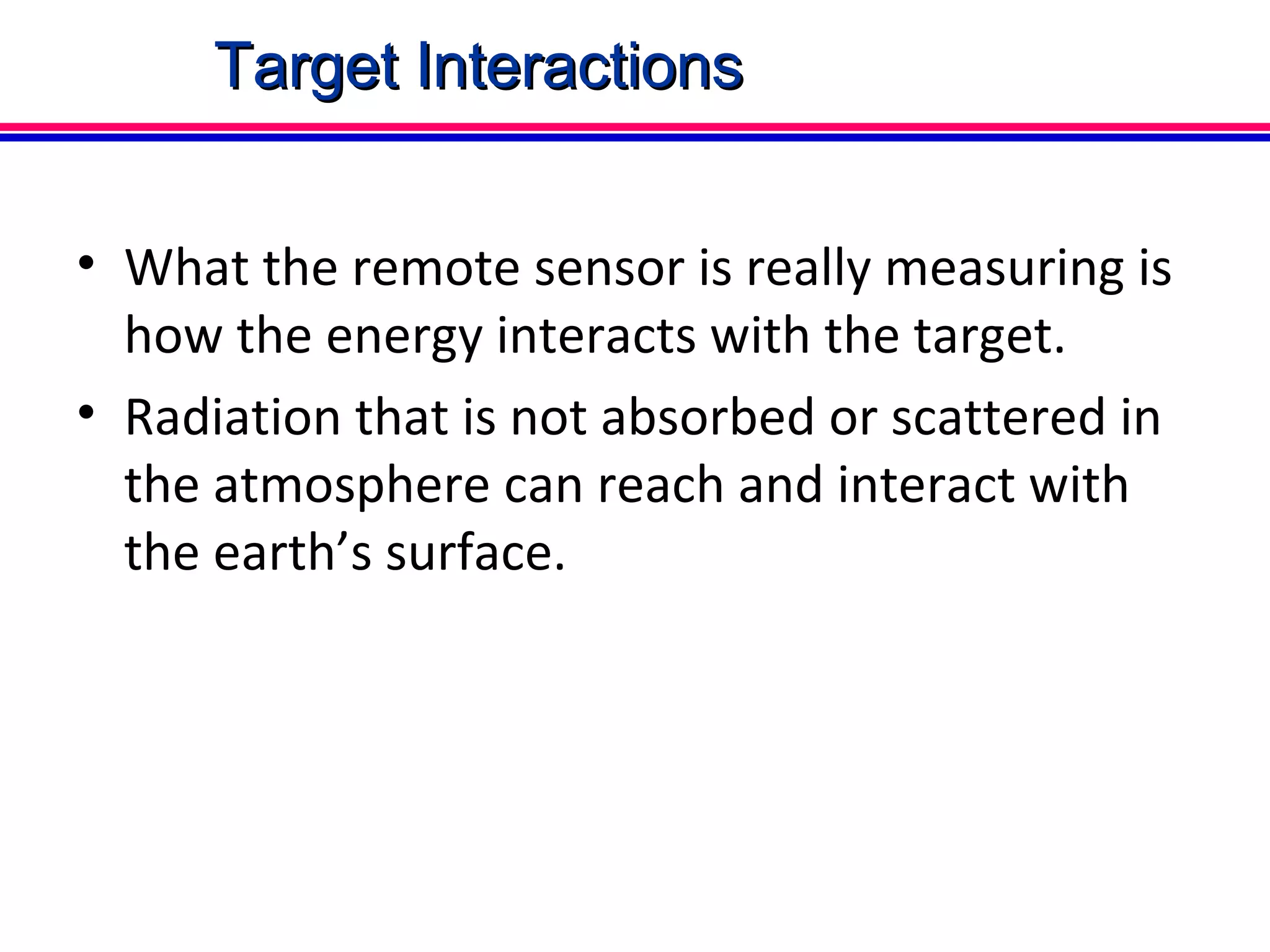 chapter2: Remote sensing | PPT