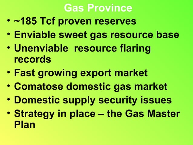 Stranded Gas | PPT | Commodities | Economy