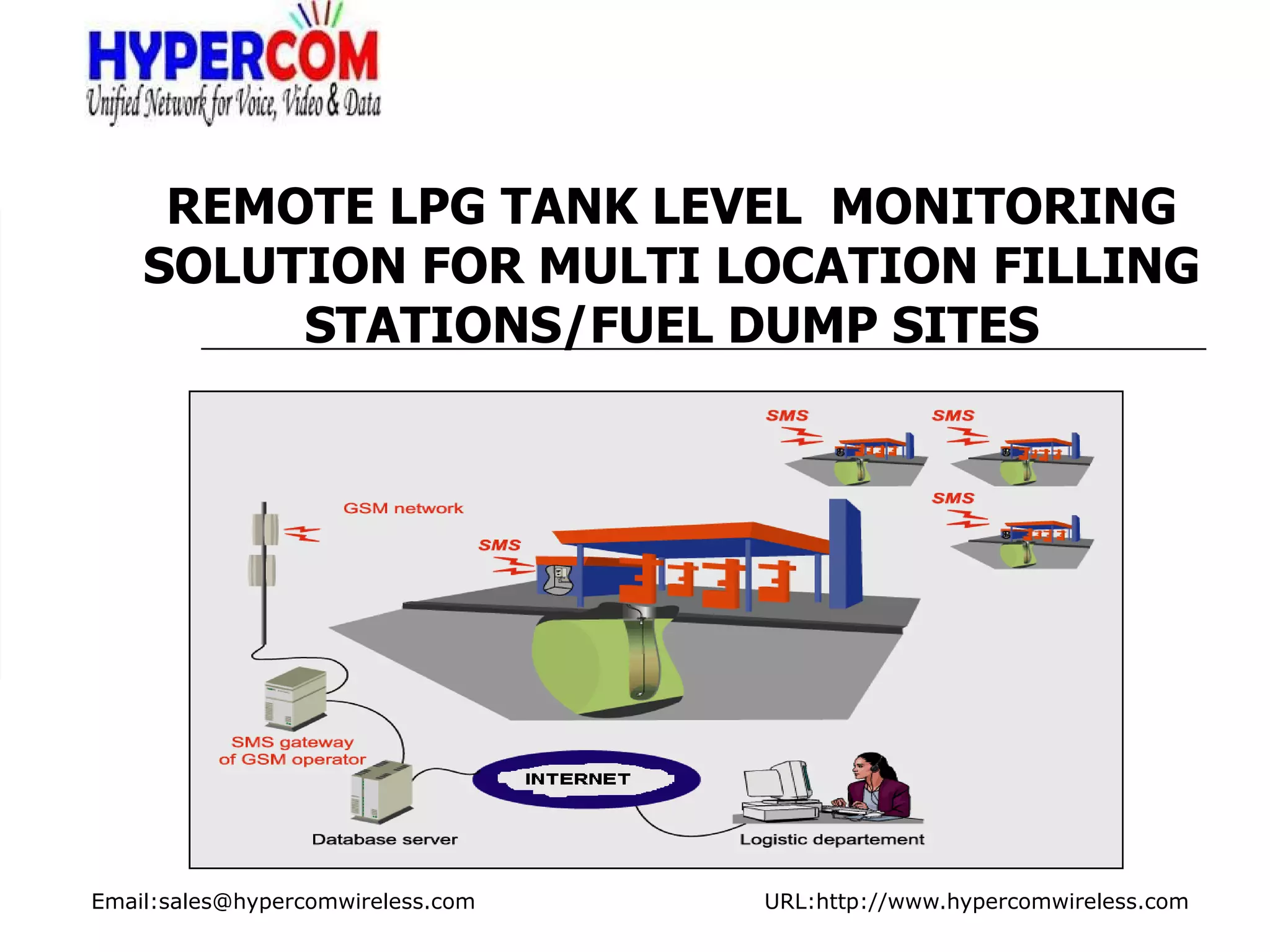 Remote Tank Level Hypercom Presentation V1 | PPT