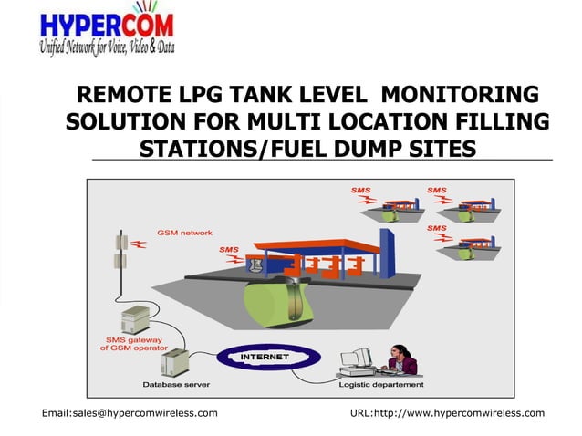 Remote Tank Level Hypercom Presentation V1 | PPT