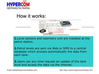 Remote Tank Level Hypercom Presentation V1 | PPT