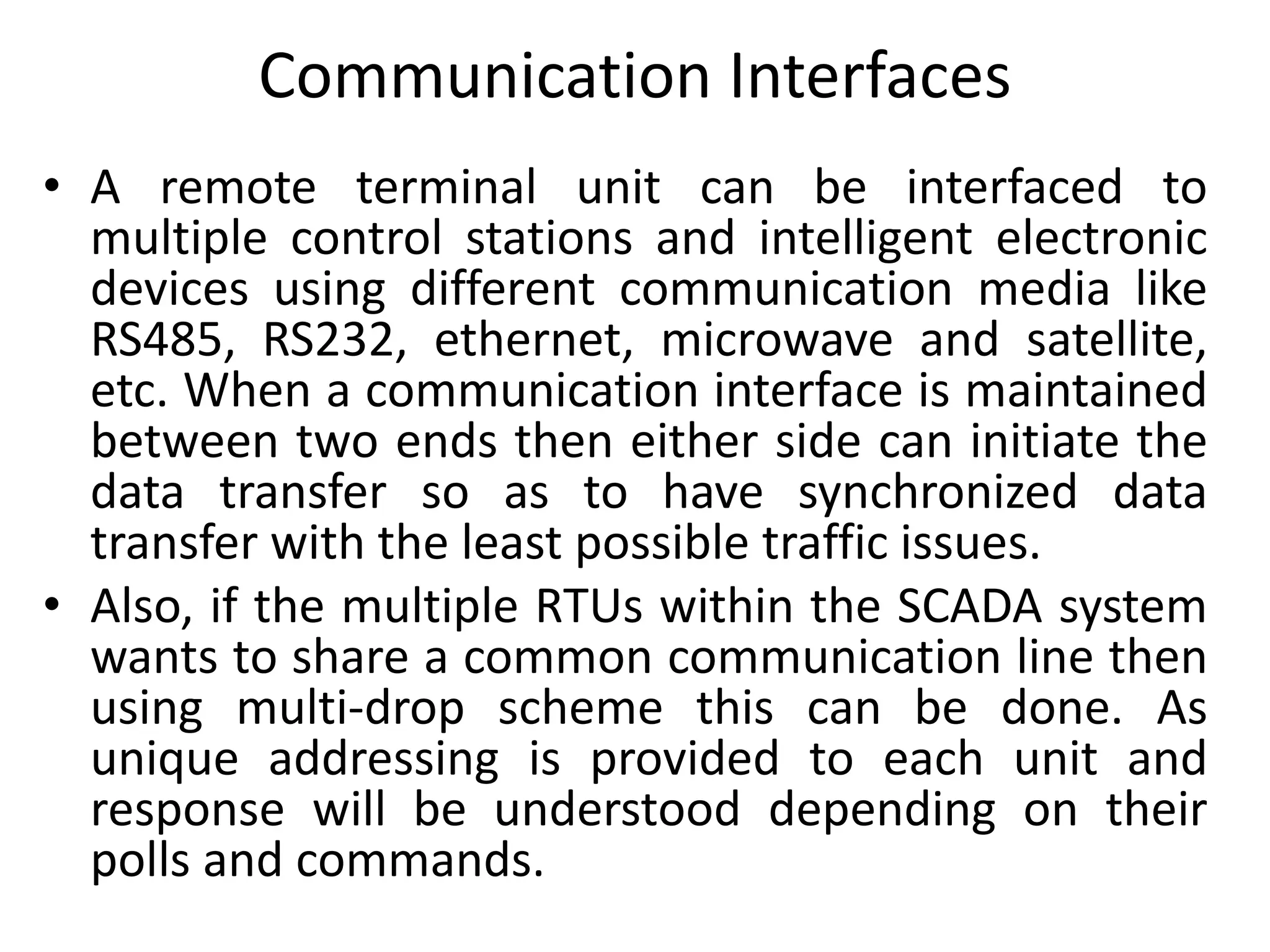 Remote Terminal Unit Rtu In Scadapptx 