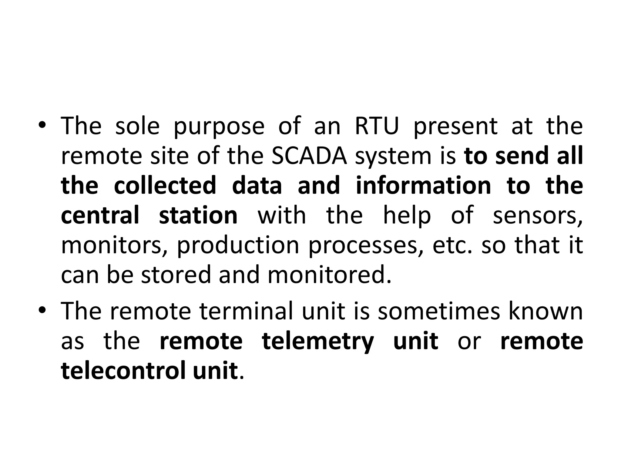 Remote Terminal Unit Rtu In Scadapptx 9749