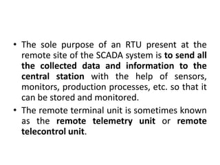 Remote Terminal Unit (RTU) in SCADA.pptx