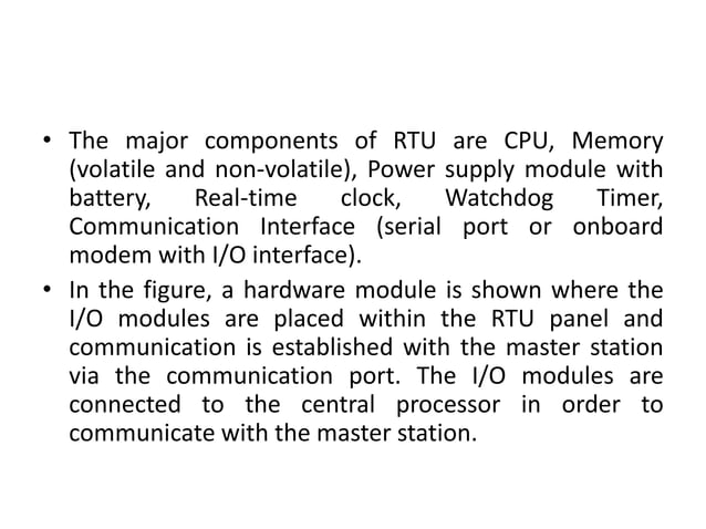 Remote Terminal Unit (RTU) in SCADA.pptx