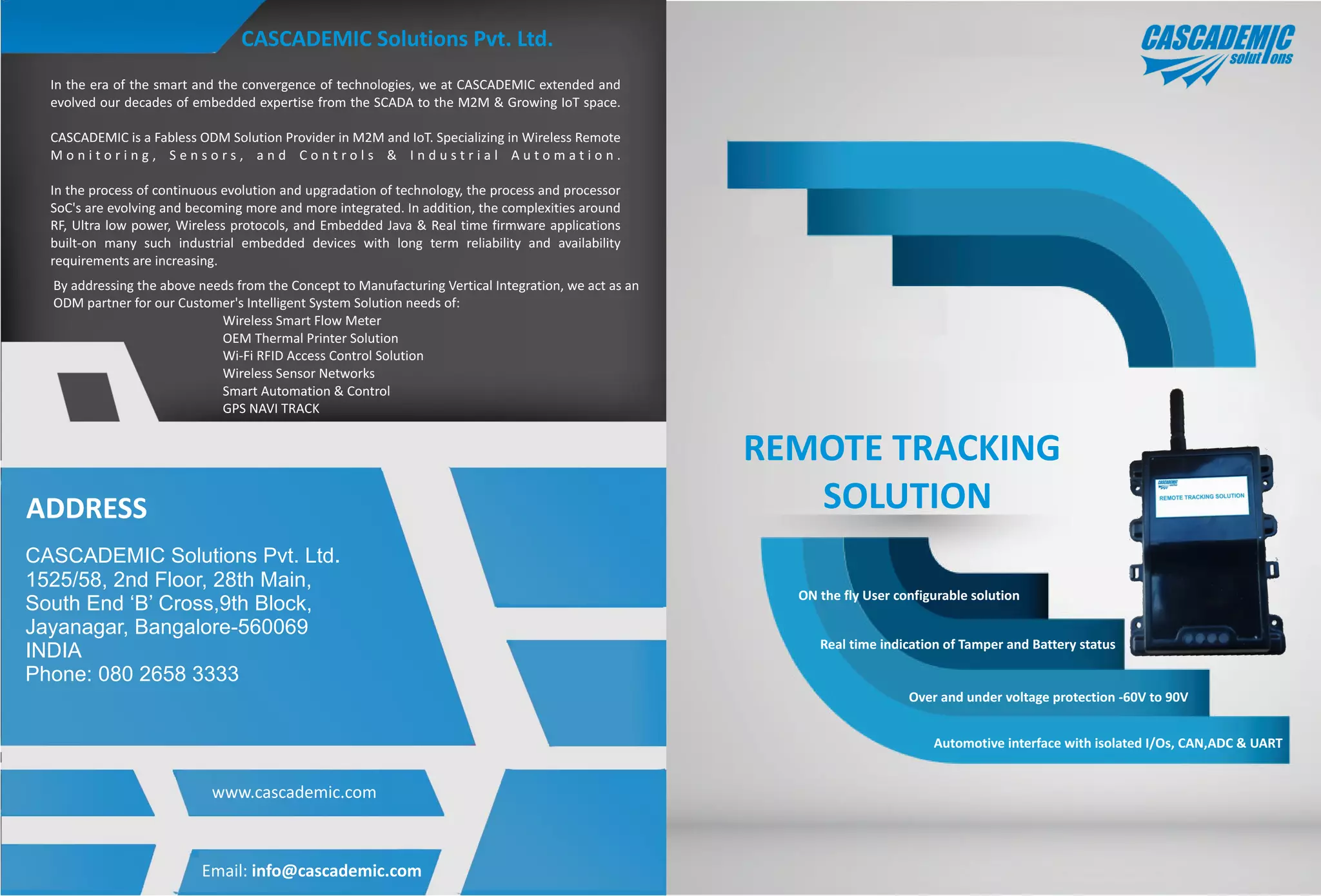 Remote tracking Solution | PPT