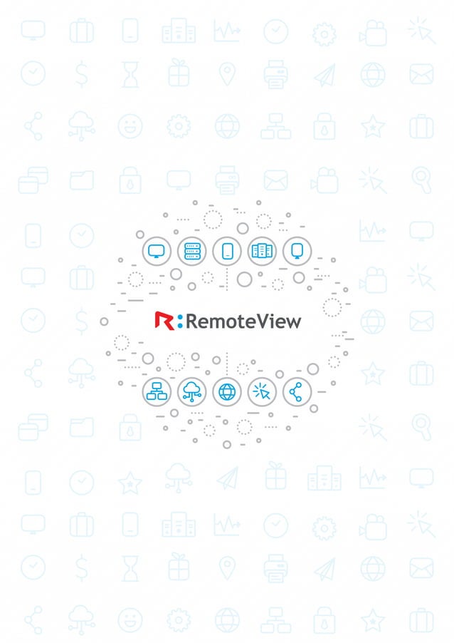 리모트뷰(RemoteView) 원격 제어 소개 자료 | PDF