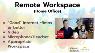 Remote work by Mark Locklear | PDF