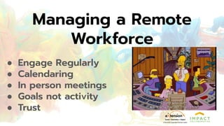 Remote work by Mark Locklear | PDF