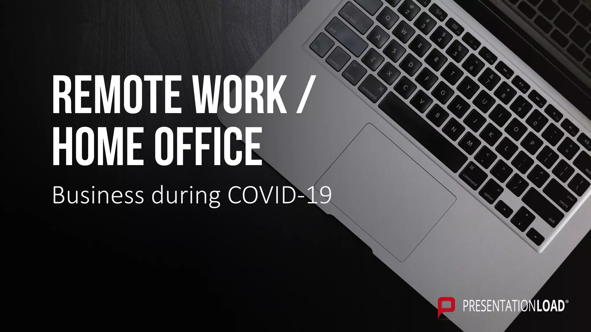 💬 Remote work home office powerpoint presentation template | PDF