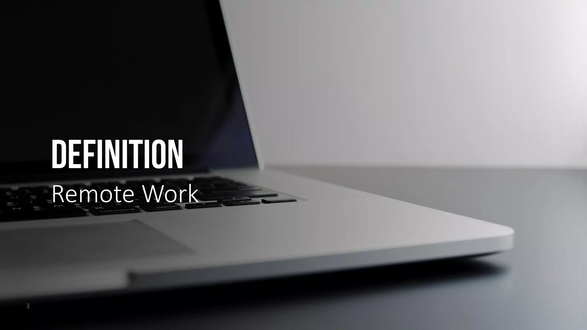 💬 Remote work home office powerpoint presentation template | PDF