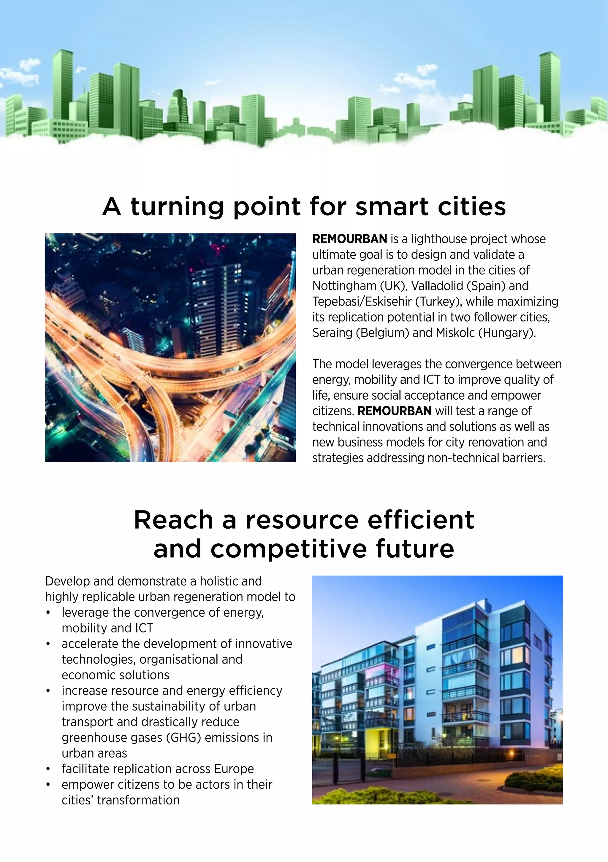 REMOURBAN project brochure | PDF