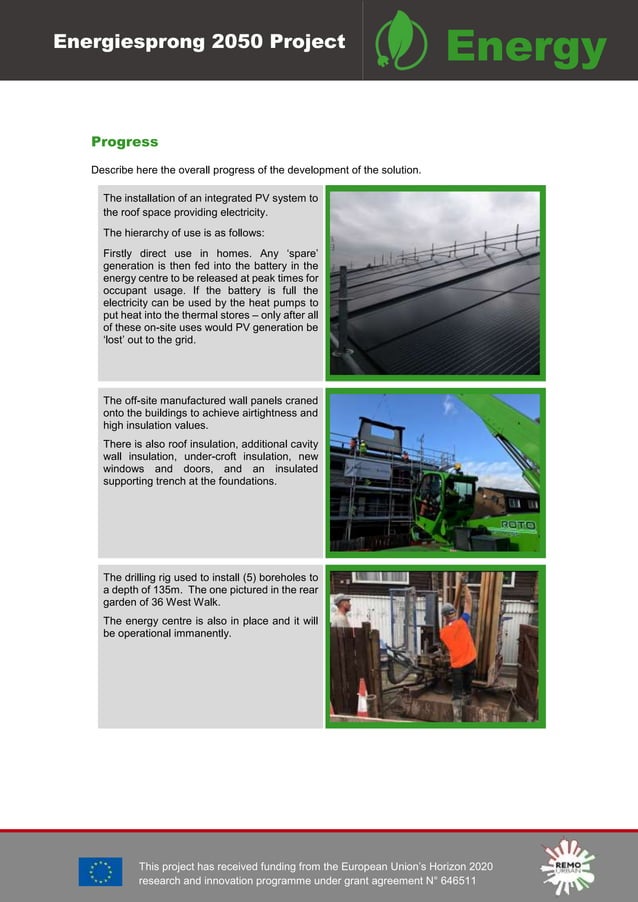 REMOURBAN Information package n2 - Energiesprong 2050 project | PDF