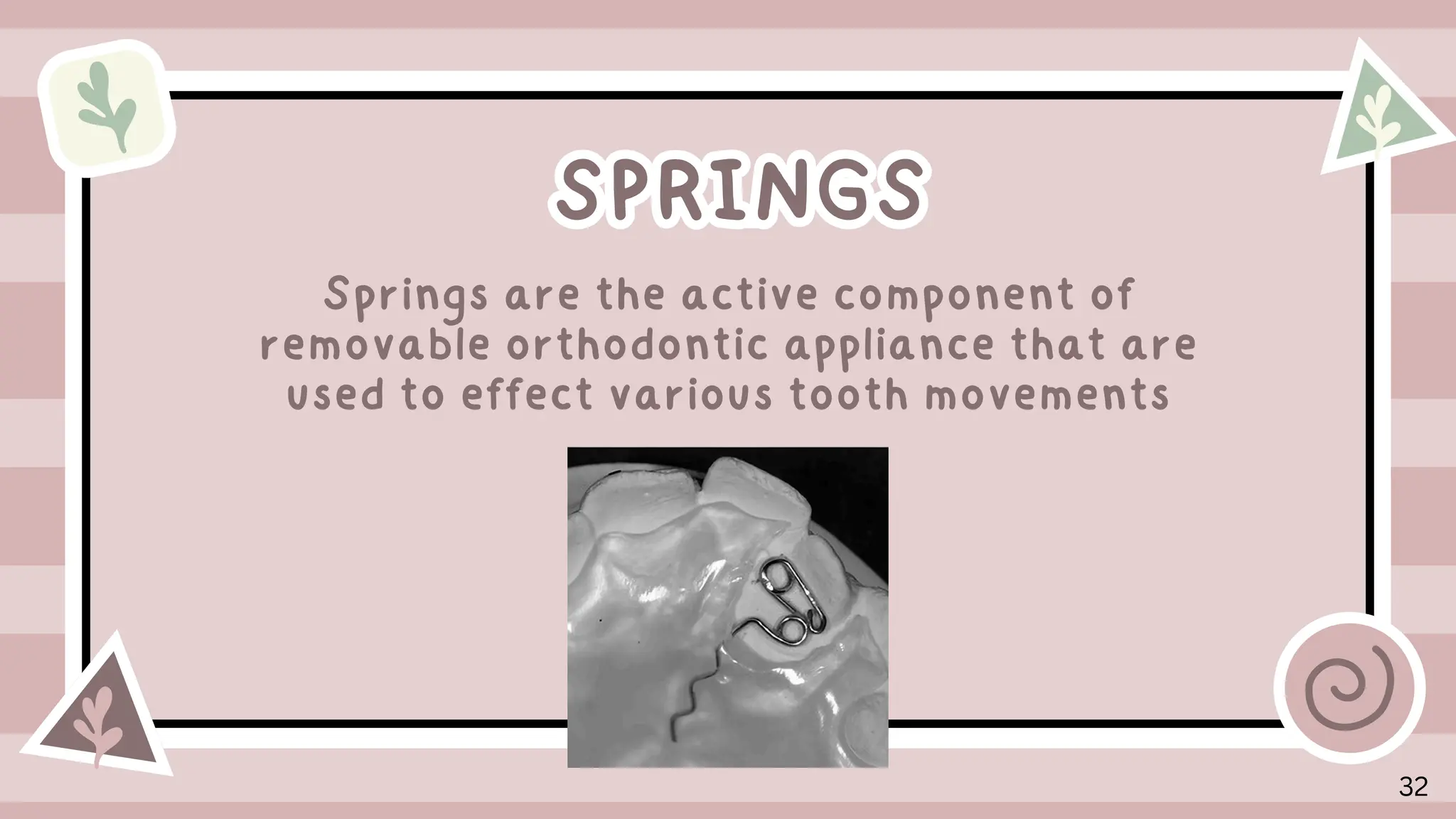 Removable Appliances in Orthodontics | PPT | PDF